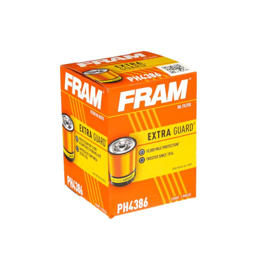 FRAM フラム オイルフィルター PH4386 スピンオンオイルフィルター エキストラガード【正規輸入品】 : ピーエーシーストア - 通販 ...