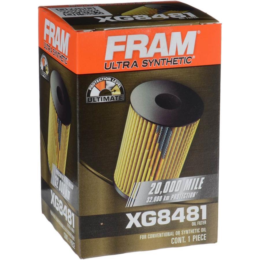 FRAM フラム カートリッジ式オイルフィルター XG8481 オイルエレメント ウルトラシンセティック【正規輸入品】 : ピーエーシーストア ...