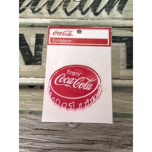 Coca Cola（コカコーラ） 刺繍 アイロン ワッペン エンブレム メール便対応 CC-E7 : PACIFIC SIGN - 通販 - Yahoo!ショッピング