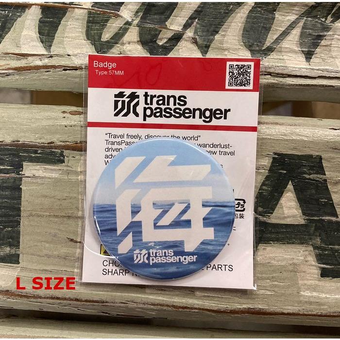 trans passenger 缶バッジ 缶バッチ 57mm Lサイズ バッジ アクセサリー かわいい かっこいい ロゴ デザイン メール便 trans-CL7 : PACIFIC SIGN ...
