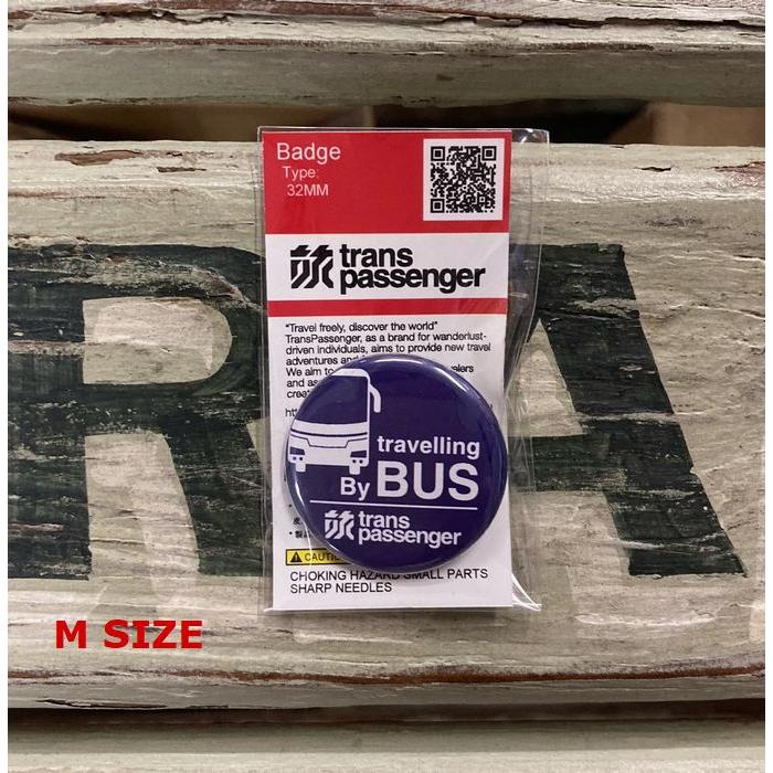 trans passenger 缶バッジ 缶バッチ 32mm Mサイズ バッジ アクセサリー かわいい かっこいい ロゴ デザイン メール便 trans-CM3 : PACIFIC SIGN ...