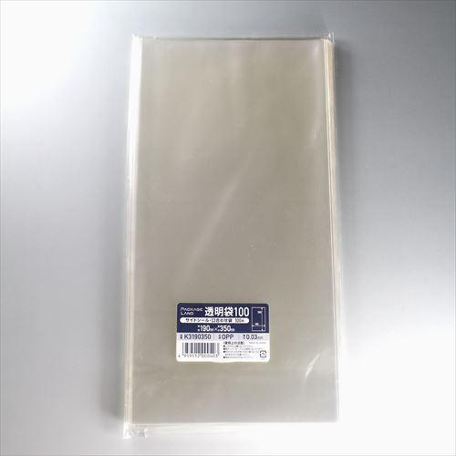 OPP袋 K3190350 OP0.03×190×350 100枚 : パッケージランド - 通販 - Yahoo!ショッピング
