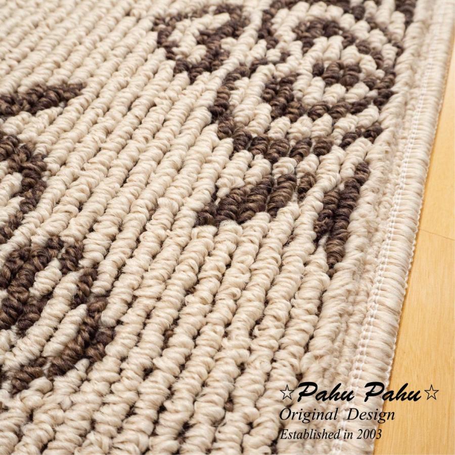 玄関マット 室内 滑り止め おしゃれ かわいい アラベスク ハート ダマスク ベージュ 45x75 : h-damask-be-75 : マット工房 pahu pahu - 通販 ...