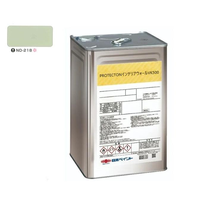 PROTECTONインテリアウォール VK500 ND−218 15kg【日本ペイント】室内塗料 ウイルス対策 上塗 淡彩 : ペイントオール - 通販 - Yahoo!ショッピング