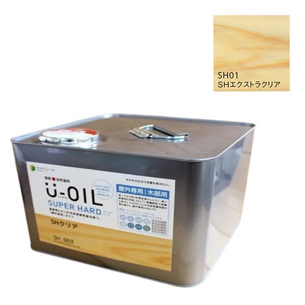 U-OIL(ユーオイル) スーパーハード エクストラクリア（SH01）9L【株式会社シオン】屋外専用 : ペイントオール - 通販 - Yahoo!ショッピング