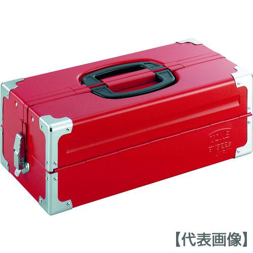 TONE ツールケース（メタル） V形2段式 433X220X160mm レッド（BX322S）390-4351【TONE（株）】 : ペイントオール - 通販 - Yahoo!ショッピング
