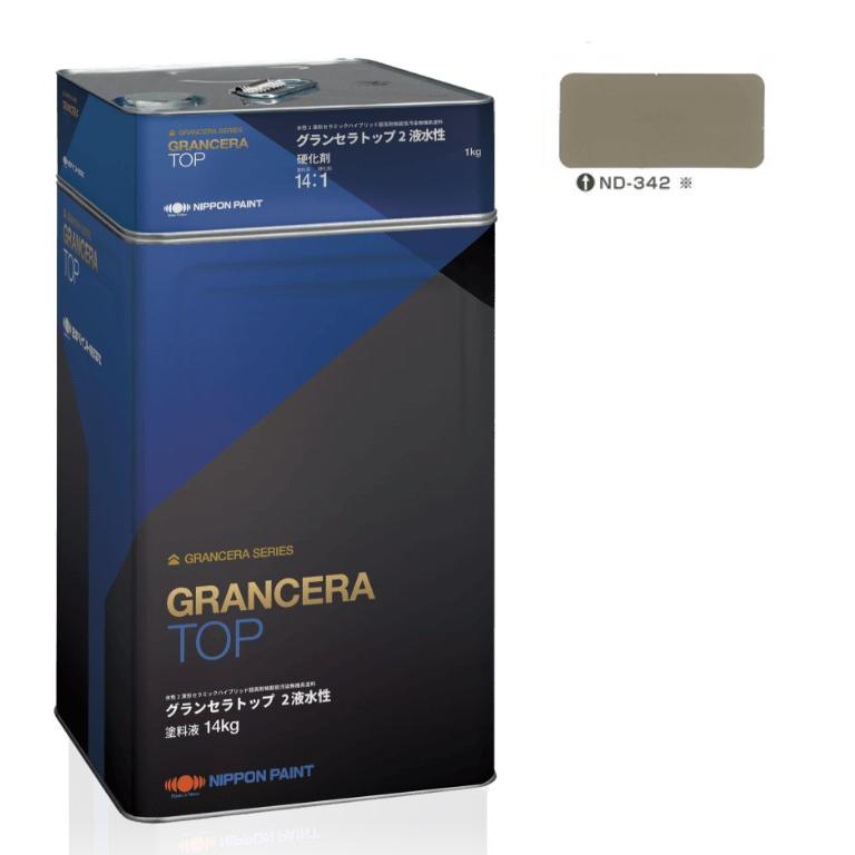 グランセラトップ 2液水性 15kgセット ND−342【日本ペイント】 : nph100380 : PAINT AND TOOL - 通販 - Yahoo!ショッピング