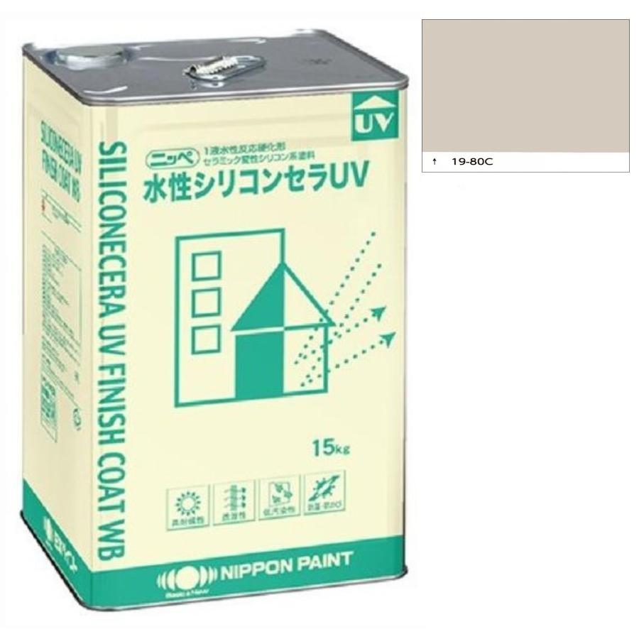 （調色）水性シリコンセラUV 3分艶 19-80C 15kg 【日本ペイント】 : PAINT AND TOOL - 通販 - Yahoo!ショッピング