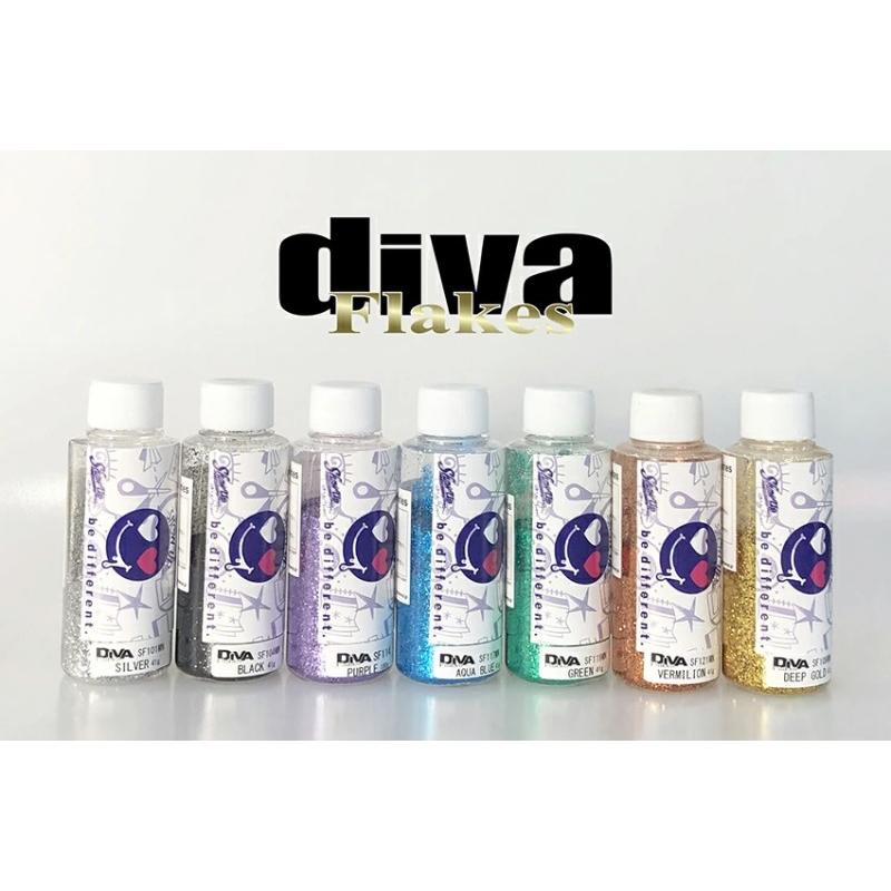 DIVA FLAKES オレンジ ミニ ミニボトル(SFM120MN) 41g 粒子径0.2mm【SHOW UP】 : sig0001897 ...