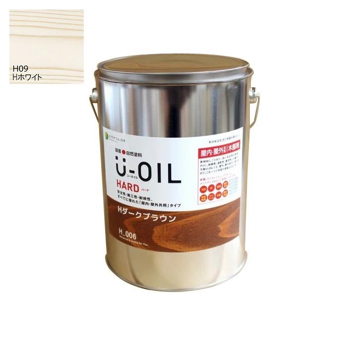 U-OIL(ユーオイル) ハード ホワイト（H09）3.8L【株式会社シオン】屋内・屋外共用 : PAINT AND TOOL - 通販 - Yahoo!ショッピング