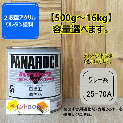 【日塗工 25-70A】グレー系 マンセル 5Y7/0.5 パナロック 2液型ウレタン塗料 自動車 工業 ロックペイント : ペイントBOOK - 通販 - Yahoo!ショッピング