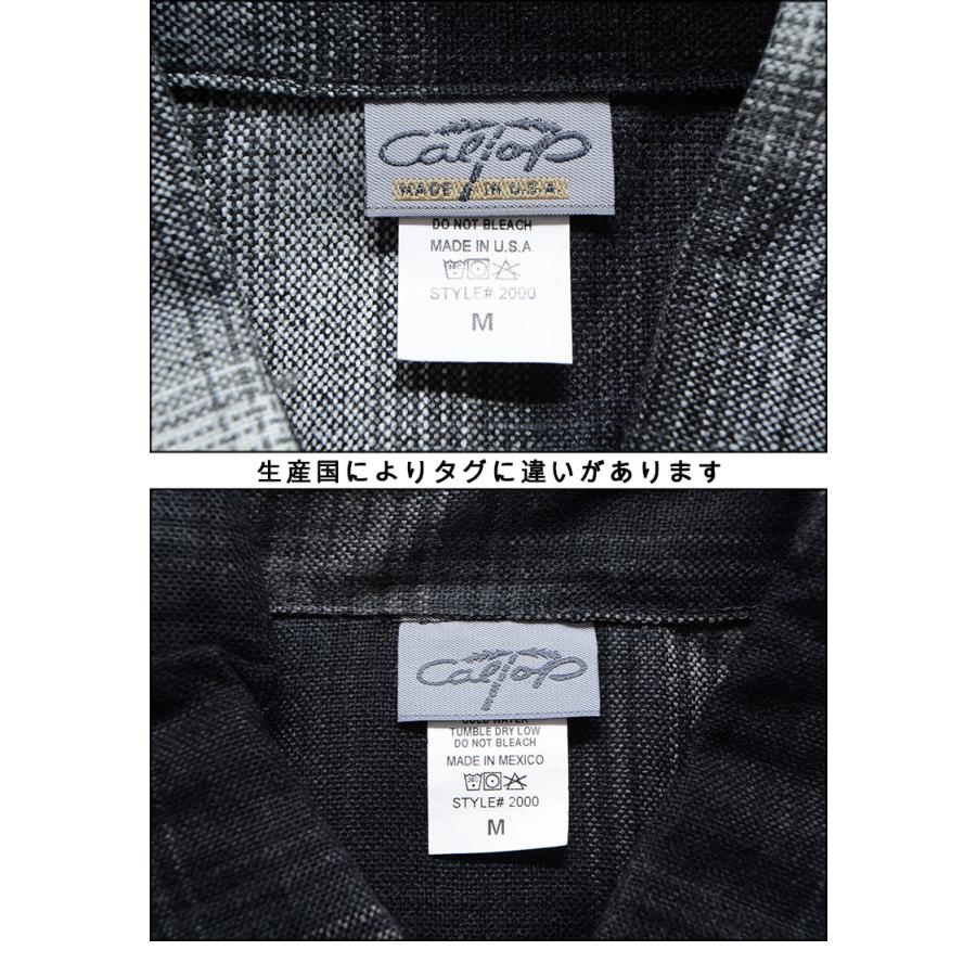 Cal Top キャルトップ チェックシャツ CALTOP L/S PLAID SHIRT シャツ カルトップ 長袖シャツ ネルシャツ オンブレチェック #2000 : PAJABOO ...