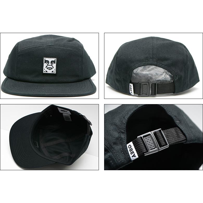 オベイ キャップ OBEY ICON PATCH TWILL CAMP HAT 正規取扱店 ストラップバック ベースボールキャップ 帽子 ...