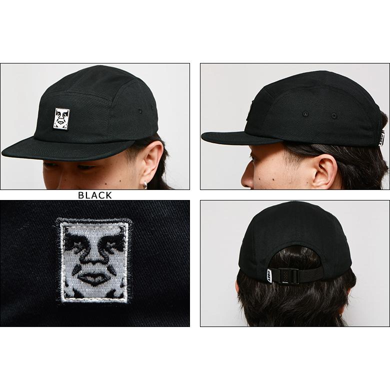 オベイ キャップ OBEY ICON PATCH TWILL CAMP HAT 正規取扱店 ストラップバック ベースボールキャップ 帽子 ...