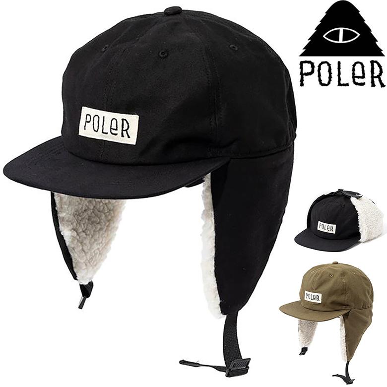 POLeR ポーラー キャップ COTTON BOA FLAP CAP 正規取扱店 フライトキャップ パイロットキャップ : PAJABOO ...