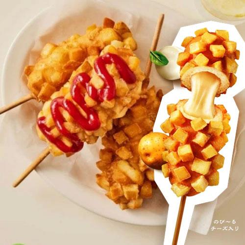 【パッケージ＆仕様変更】冷凍 プルムウォン ポテトハットグ(360g・90g×3本・個別包装) チーズハットグ 韓国人気グルメ 韓国屋台フード 韓国おやつ 韓国食品 : 八道韓国食品 - 通販 ...