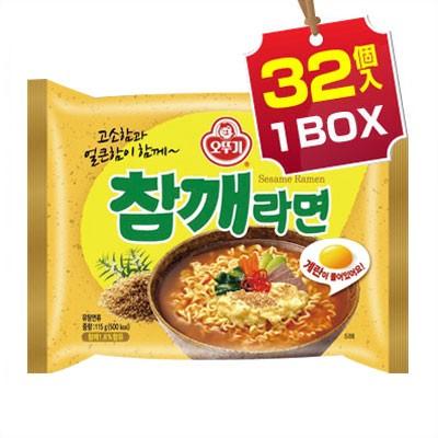 【まとめ買いがお得 1個当り185円】オットギ ごまラーメン｜チャムケラーメン(1BOX = 115g×32個入) 韓国ラーメン インスタントラーメン : 八道韓国食品 - 通販 ...