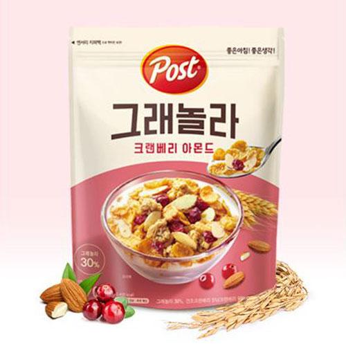 東西食品 ポスト グラノーラ クランベリーアーモンド 350g グレノーラ シリアル ヘルシーな健康食品 韓国産穀物 韓国食品 : 八道韓国食品 - 通販 - Yahoo!ショッピング