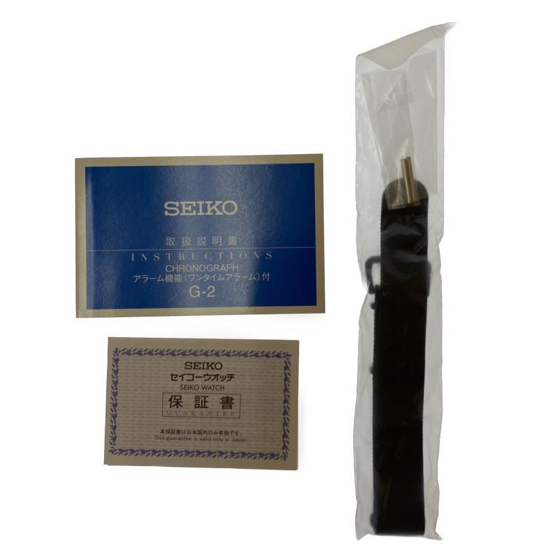 nonnative ノンネイティブ × SEIKO セイコー NN-A2751 CHRONOGRAPH WATCH クロノグラフ ウォッチ 腕時計 替えベルト付き 箱・保証書付き 576623 ...