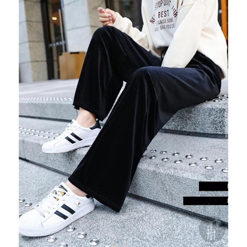 ワイドパンツ ガウチョパンツ ベロア レディース 春 秋 楽パン ワイドパンツ ガウチョパンツ ベロア レディース 春 秋 楽パン