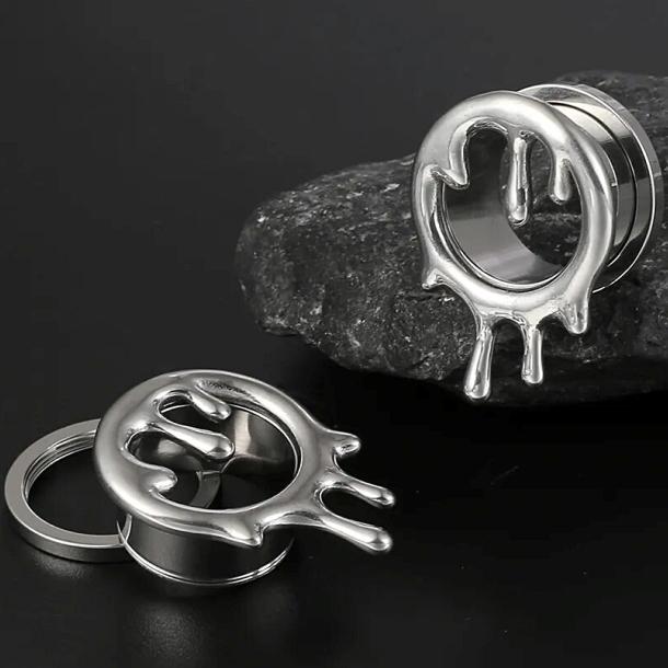 トンネル 0G 00G 12mm 14mm 16mm 19mm 22mm 25mm ボディピアス シルバー ブラック 特殊 珍しい : PANCHAN Yahoo!店 - 通販 - Yahoo ...