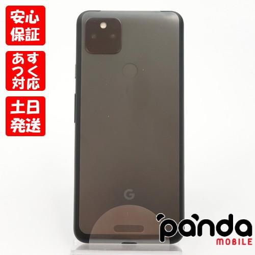 【あすつく、土日、祝日発送、店舗受取可】中古美品【Aランク】SIMフリー Google Pixel 5a (5G) Mostly Black ...