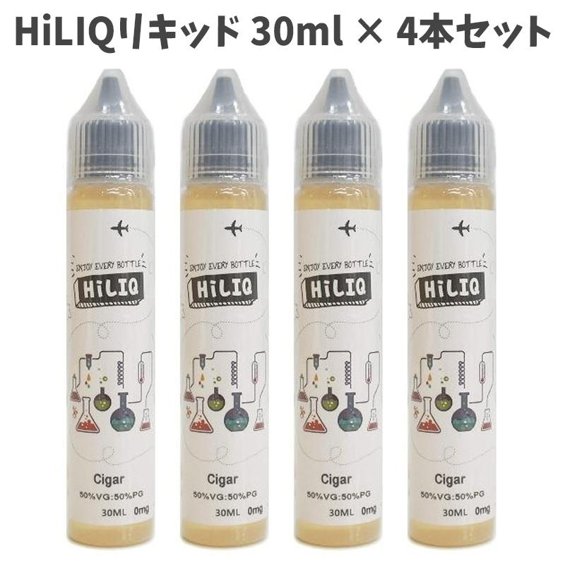 電子タバコ HiLIQ リキッド ハイリク タバコ系 30ml × 4本セット 合計120ml VAPE|シガー : パンダ雑貨店 - 通販 - Yahoo!ショッピング