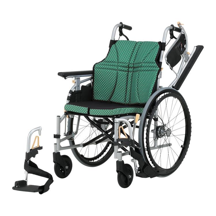 日進医療器 【法人宛】アルミ自走車いす ウルトラ NA-U2W・BG 座幅45cm │ 車椅子 車イス くるまいす 自走式 大きいサイズ 高齢者 介護用品 : 介護BOX パンドラ - 通販 ...