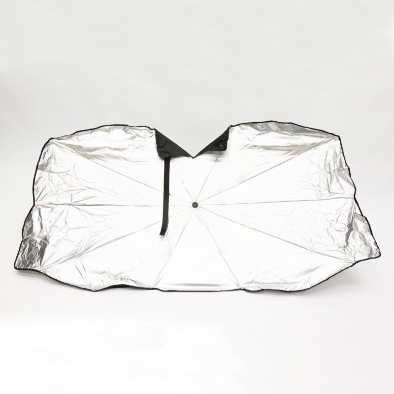 ヒロ・コーポレーション 【送料無料】NEW車載用パラソルサンシェード 普通車用 HED-8728 車 フロント 遮光 遮熱 車用 日除け 簡単 折りたたみ収納 骨組み：グラスファイバーで強靭 ...