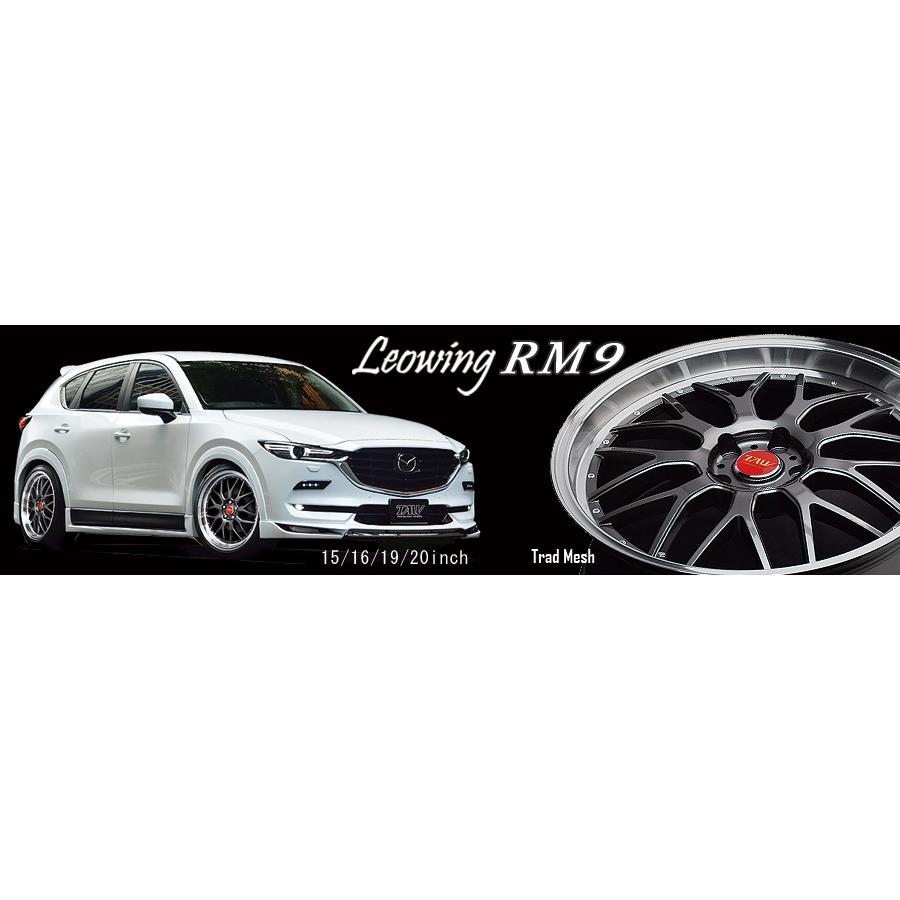 【送料無料】トライアルファ TAW Leowing RM9 レオウイング アールエムナイン 6.0J-16 +48 4H100 グロスガンメタリックホイール 4本セット価格 : P&Tヤフー店 ...