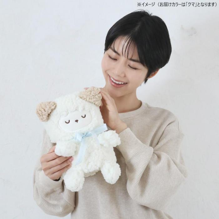 センバドー モコモコくるくるアニマルひざ掛け クマ 496-0122 |b03 : panfam - 通販 - Yahoo!ショッピング