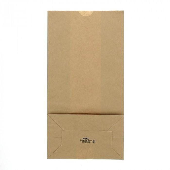 シモジマ HEIKO(ヘイコー) 004011200 角底無地袋 No.12 100枚 |b03 : panfam - 通販 - Yahoo!ショッピング