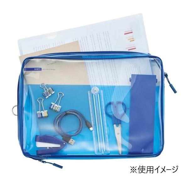 LIHIT LAB.(リヒトラブ) soeru クリヤーボックスケース A4 インディゴブルー F-8201-11 |b03 : panfam - 通販 - Yahoo!ショッピング