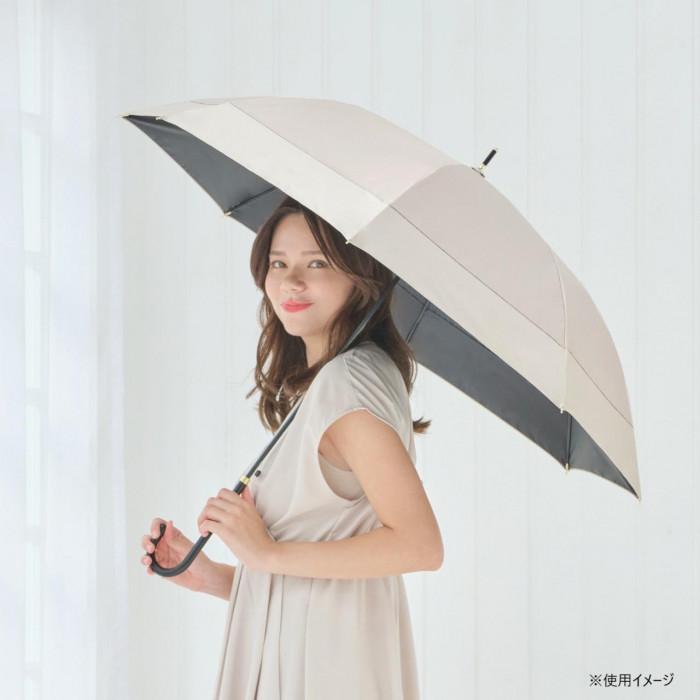 中谷 傘 UVペールバイカラー ベージュ Parasol 長傘 915-059 |b03 : panfam - 通販 - Yahoo!ショッピング