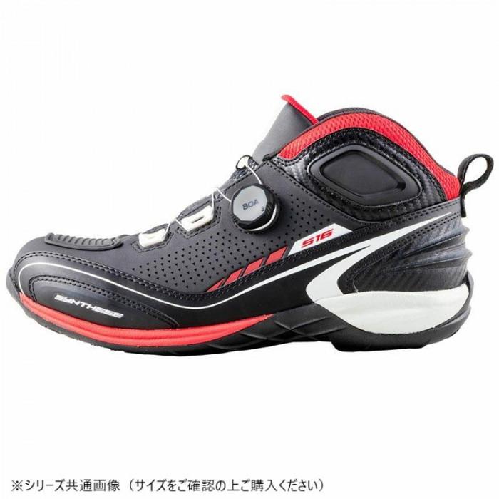 elf エルフ モーターサイクルシューズ シンテーゼ16 ブラック/ホワイト(B1) 24.5cm EL016B1245 |b03 : panfam - 通販 - Yahoo!ショッピング