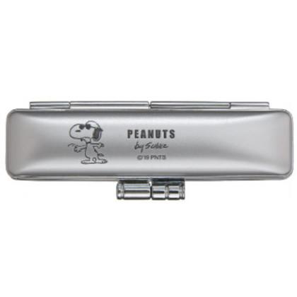 SNOOPY スヌーピー 印鑑ケース ネオメタリックケース シルバー TSK-42041 |b03 : panfam - 通販 - Yahoo!ショッピング
