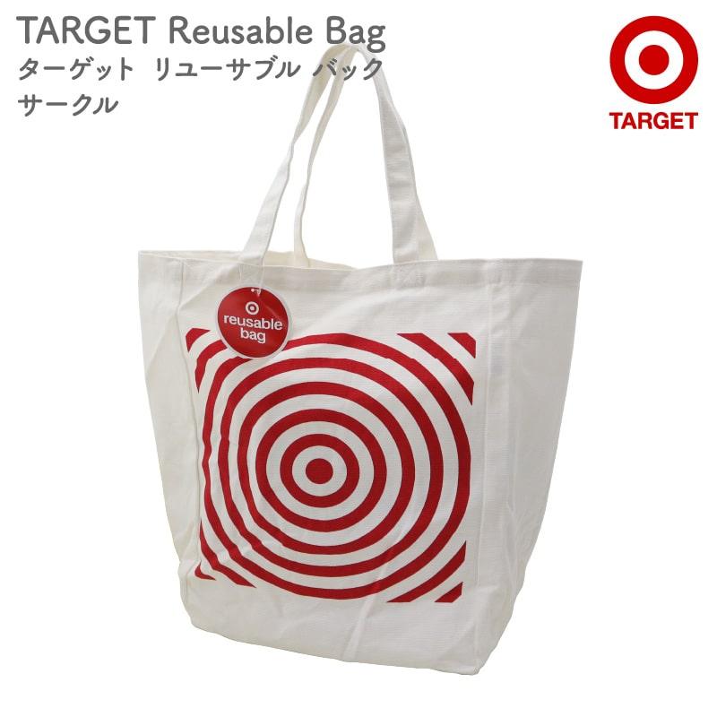 TARGET（ターゲット）Reusable Bag リユーサブルバック コットン トートバック エコバック サーク ル Target : パニ ...