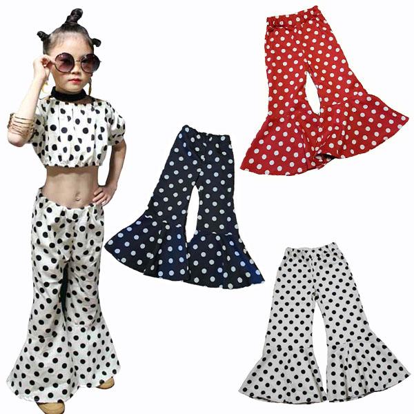 PANSY PANIC/パンジーパニック ドット裾フレアパンツ サイズ120 : pansy panic - 通販 - Yahoo!ショッピング