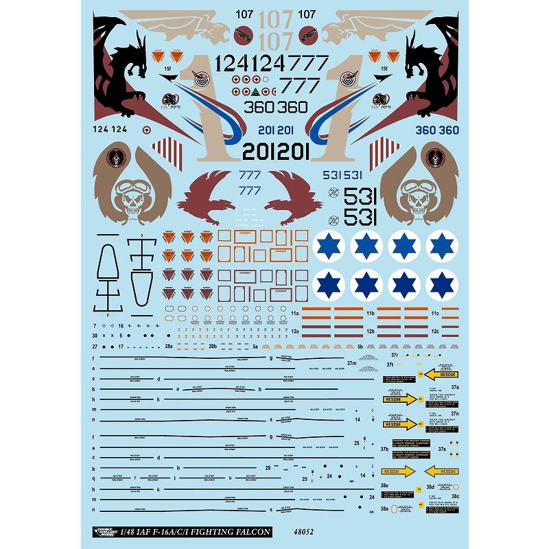DXM 21-4156 1/48 イスラエル空軍 F-16 ファイティングファルコン コレクション#1 : ホビーショップ パンツァーレーア - 通販 - Yahoo!ショッピング