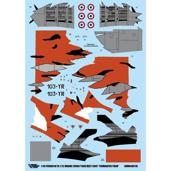 DXM 71-4230 1/48 フランス空軍 M2000C EC1/12 タイガーミート 2009 : ホビーショップ パンツァーレーア - 通販 - Yahoo!ショッピング