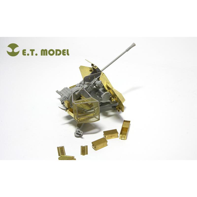 E.T.モデル E35-026 1/35 WWII ドイツ 3.7cm FLAK 43 対空砲(トランぺッター 02311用） : etm-e35-026 : ホビーショップ パンツァーレーア ...