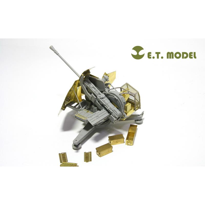 E.T.モデル E35-026 1/35 WWII ドイツ 3.7cm FLAK 43 対空砲(トランぺッター 02311用） : etm-e35-026 : ホビーショップ パンツァーレーア ...
