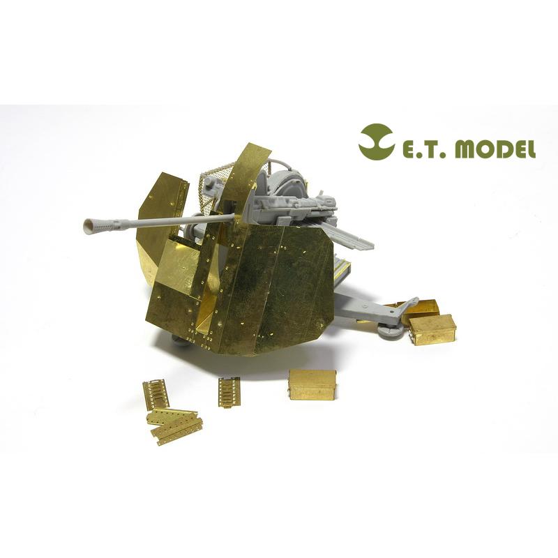 E.T.モデル E35-026 1/35 WWII ドイツ 3.7cm FLAK 43 対空砲(トランぺッター 02311用） : etm-e35-026 : ホビーショップ パンツァーレーア ...