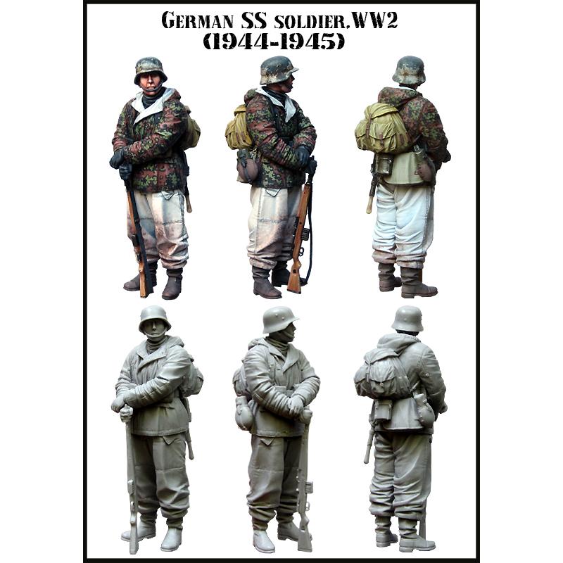 ★20%OFF★ エボリューション EM-35118 1/35 WWII ドイツ武装SS兵士 1944-1945冬(1体) : ホビーショップ ...