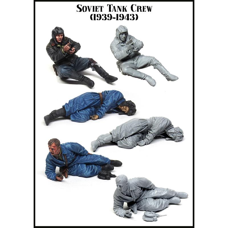 エボリューション EM-35171 1/35 WWII ソビエト戦車兵 脱出セット (1939-1943 )(3体) : ホビーショップ パン ...