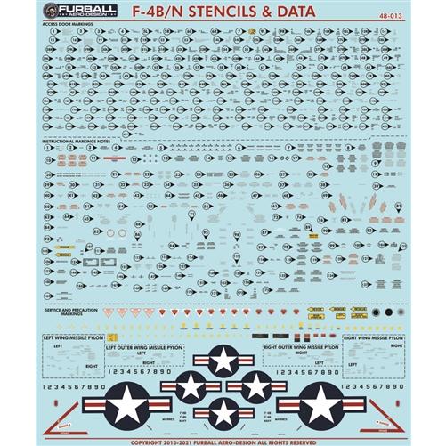 ファーボール 1/48 48-013 F-4B/N ステンシル : ホビーショップ パンツァーレーア - 通販 - Yahoo!ショッピング