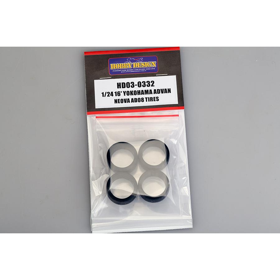 ホビーデザイン HD03-0332 1/24 16インチ ヨコハマ アドバン ネオバ AD08 タイヤ : ホビーショップ パンツァーレーア ...