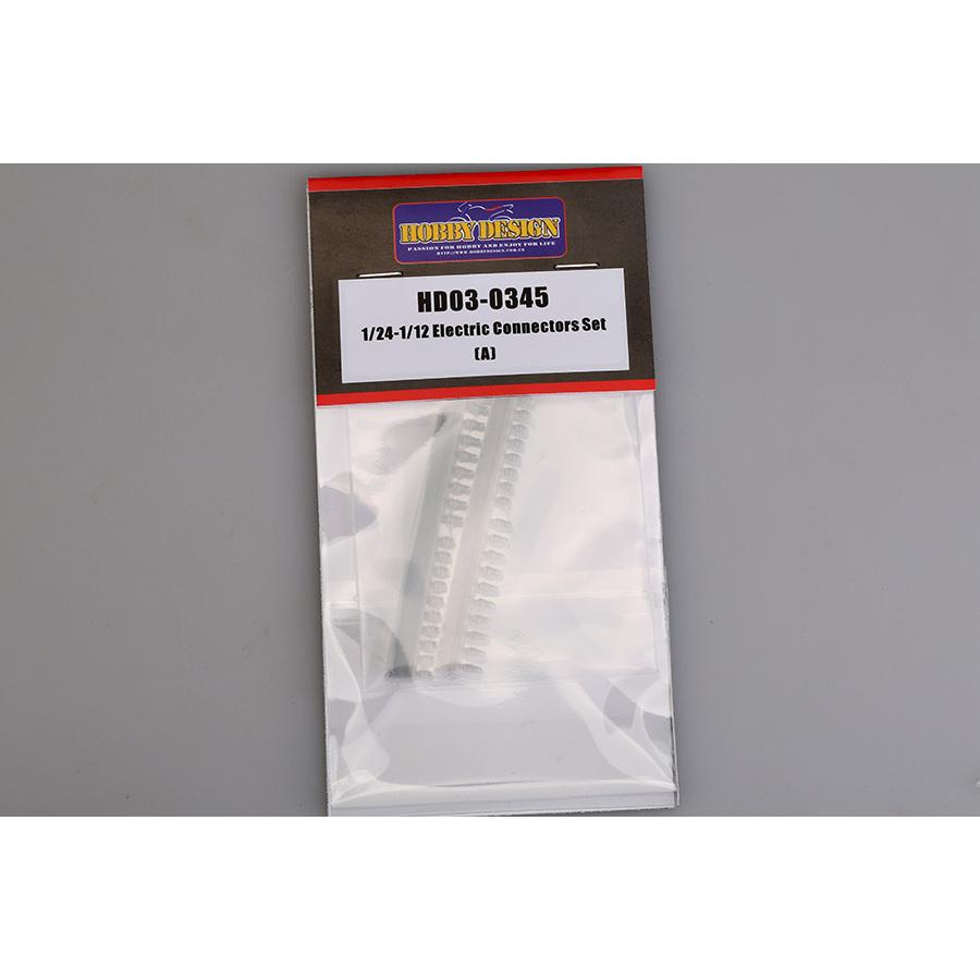 ホビーデザイン HD03-0345 1/24-1/12 電気コネクタセット (A) : hode-hd03-0345 : ホビーショップ パン ...