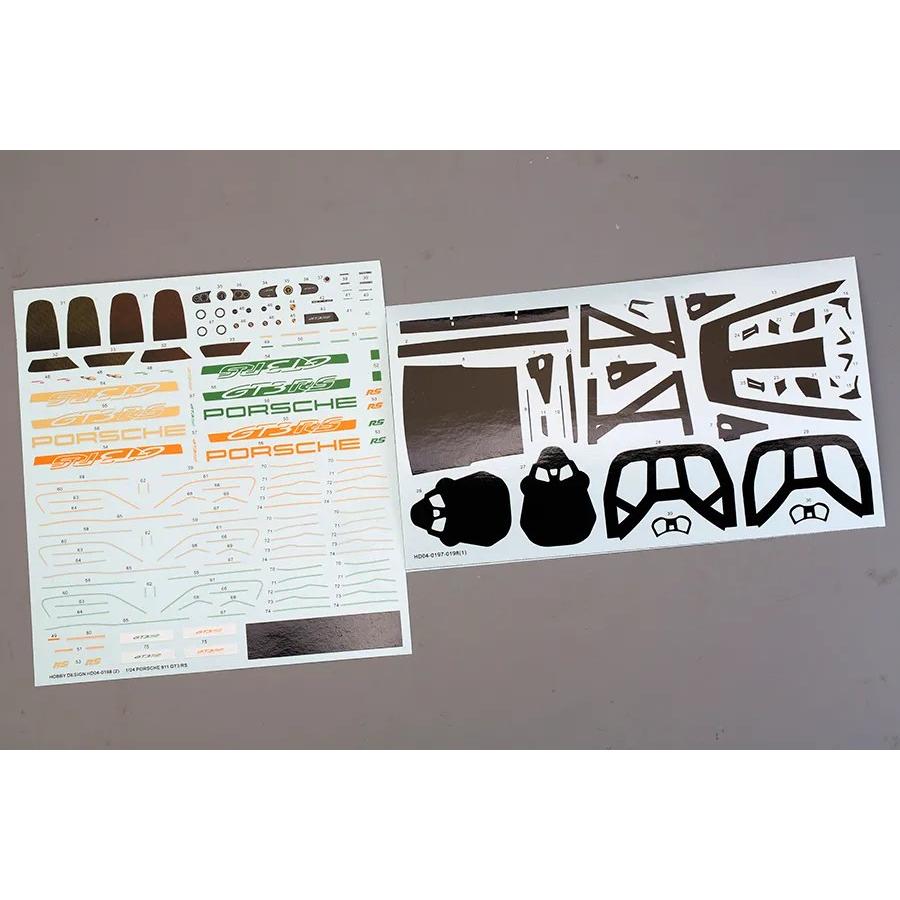 ホビーデザイン HD04-0198 1/24 ポルシェ 911 GT3 RS デカールセット (B) : ホビーショップ パンツァーレーア - 通販 - Yahoo!ショッピング