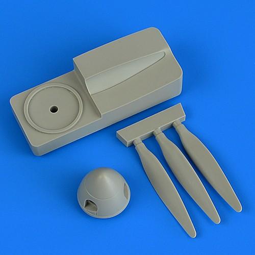 クイックブースト 48788 1/48 ユンカース Ju87B スツーカ ユモ プロペラ（エアフィックス用） : ホビーショップ パンツァー ...